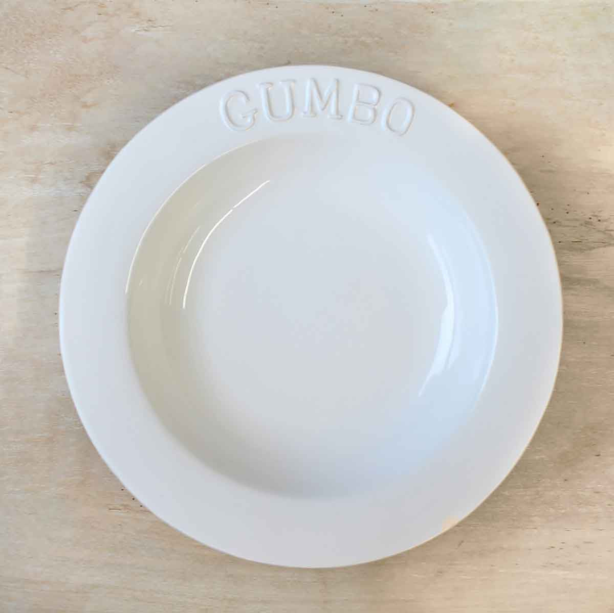 Large Gumbo Bowl – Outside and In